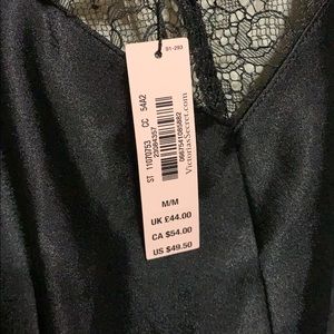 Victoria's Secret | Intimates & Sleepwear | Vs Choker Lace Satin Slip ...